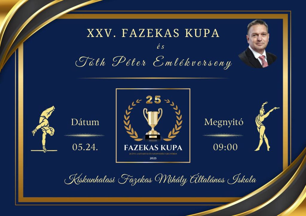 25 éves a Fazekas Kupa – Kiskunhalasi Fazekas Mihály Általános Iskola